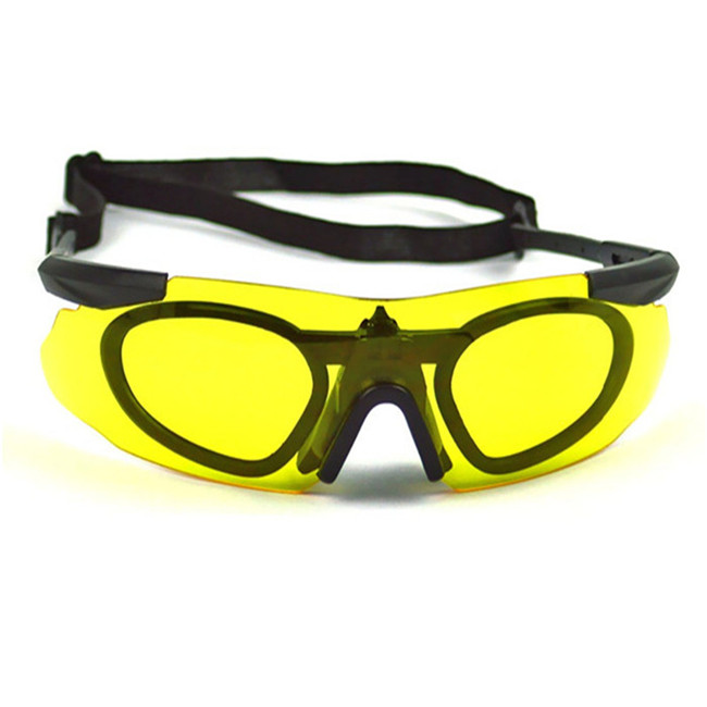 Yellow Lens Military Ballistic Glasses Military Prescription Glasses