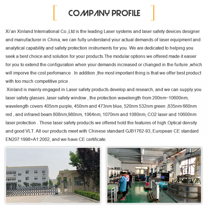 800-1100nm PMMA Laser Safety Window VLT 60% OD 6+ Acrylic Sheet ...
