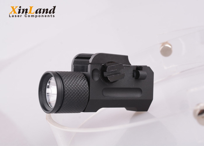 500 Lumens LED Rail Mounted Torch Mini Tactical Rail Mount Laser Light ...