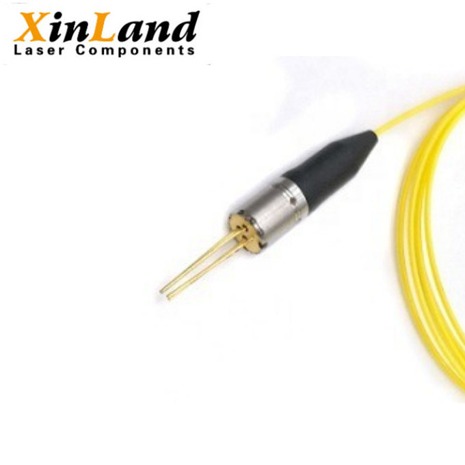 488nm 10-20mW PMF Coaxial/8-Pin Package Fiber Coupled Laser Diode for ...