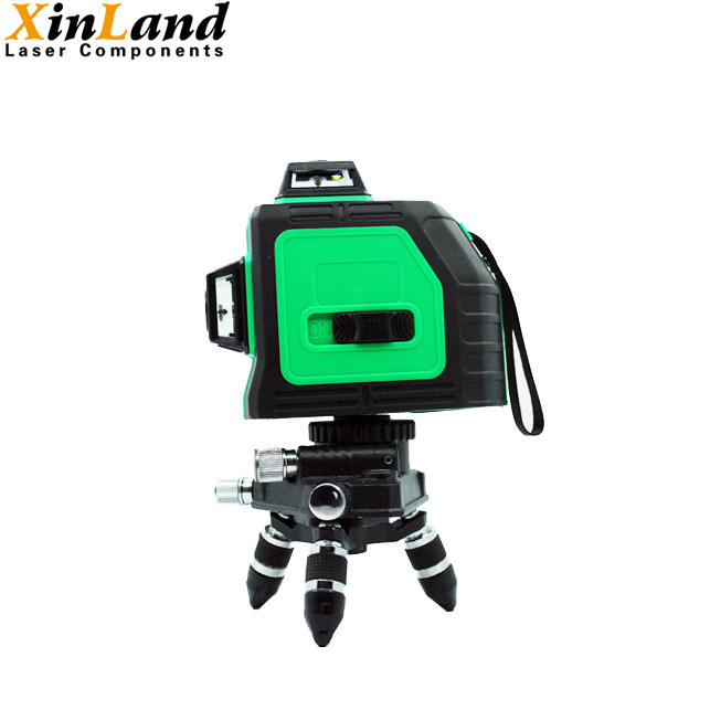 Waterproof Green Laser Level 12 Lines With Automatic Horizontal Line ...