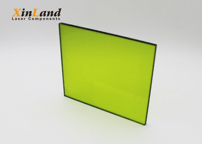 OD8+ Light Green Laser Protection Window With PMMA Material
