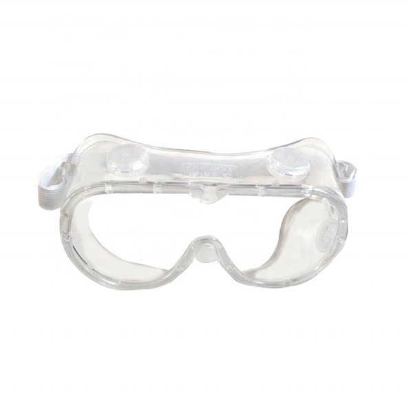 Disposable Enclosed PVC PC Clear Medical Safety Glasses