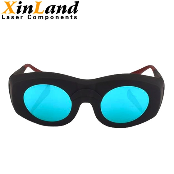 808nm 1064nm 2.0mm Blue Lens Laser Safety Goggles for IPL Light Machine ...