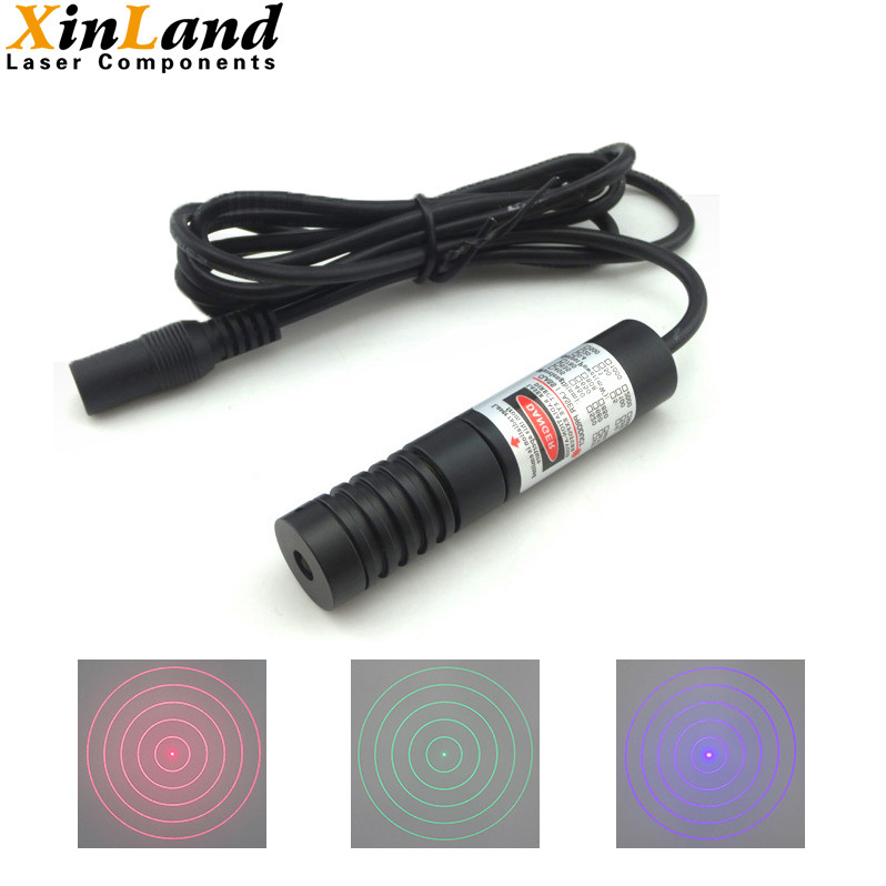 Five Concentric Circles DOE Laser Module With Round Spot